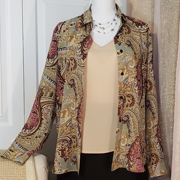 Notations | Tops | Nwt Notations 2piece Blouse Set | Poshmark